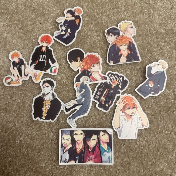 Design | Haikyu New Anime Sticker Set | Poshmark